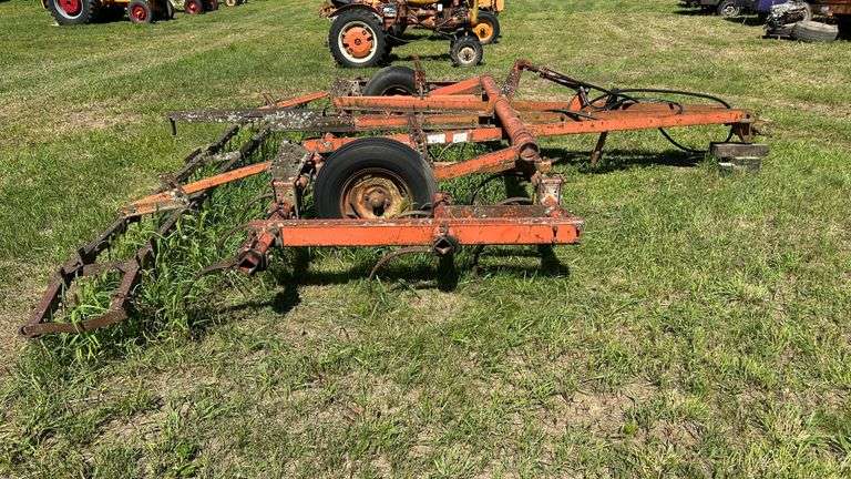 Allis Chalmers 16' Spring Tooth Drag Field Cultivator 'Silent Weed ...