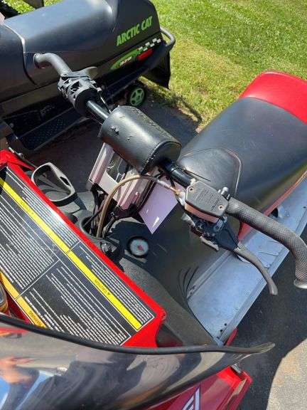 2003 Polaris Arctic Cat F7 Firecat 700 EFI snowmobile, (2,874 actual miles), Sno Pro package ...