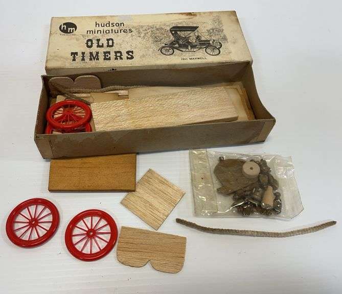 Hudson miniatures model car, 1911 Maxwell, copyright 1949, car is ...