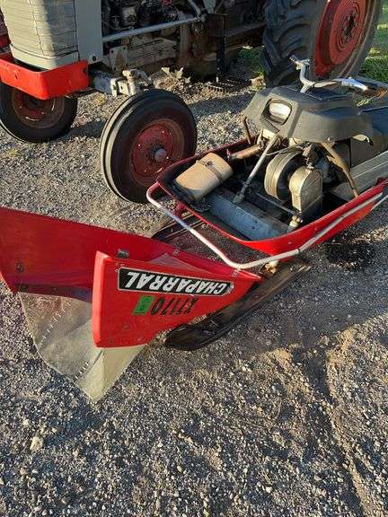 Vintage 1971 Chaparral Firebird snowmobile, 399cc CCW engine with ...