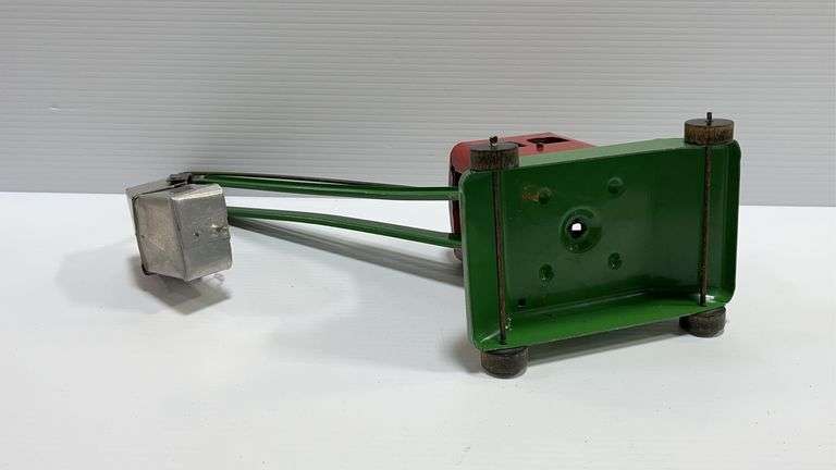 Older rare 1930s pressed steel super shovel, made by Wyandotte toys, 5 ...