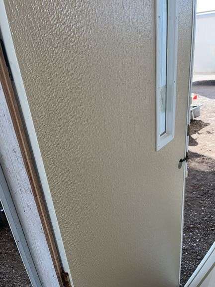 All-in-one door with frame and screen door for 2x4 framing, right hand ...