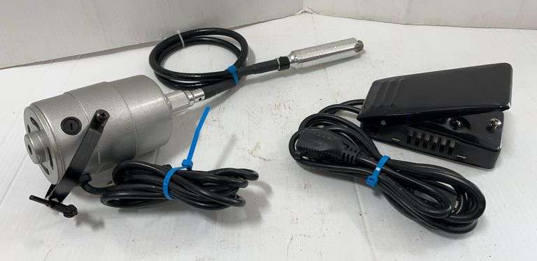 Chicago Electric carver and grinder with foot control, 1/3 HP, model ...