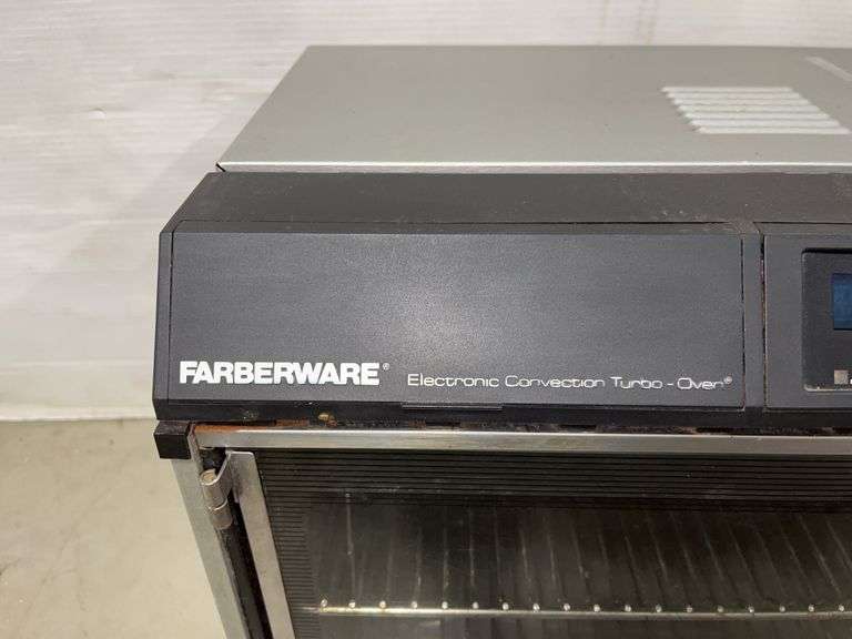 Farberware model 467 electronic convection turbo oven, 20"L - Albrecht ...