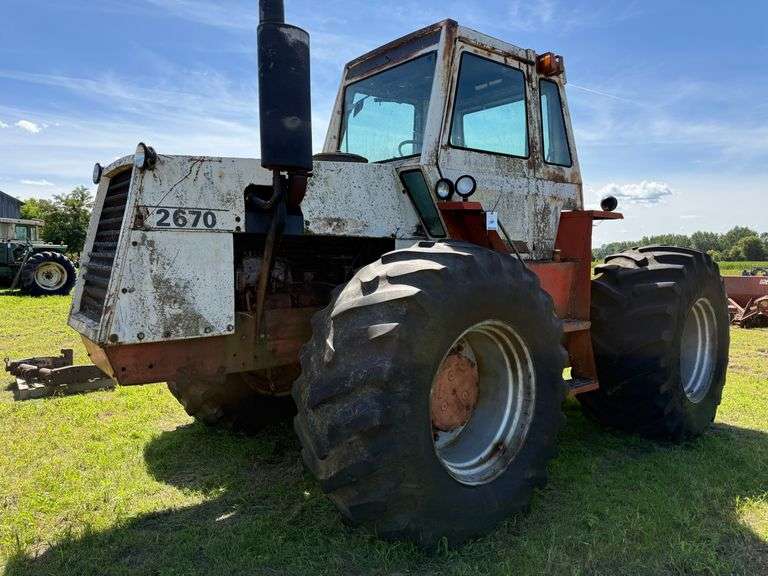 1975 Case 2670 4wd Tractor, Ser. No. 8767409, (Showing 2,156 hrs.), 3 ...