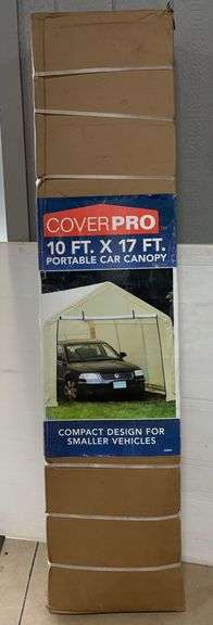 10' x 17' Portable car canopy, CoverPro brand, great, new - Albrecht ...