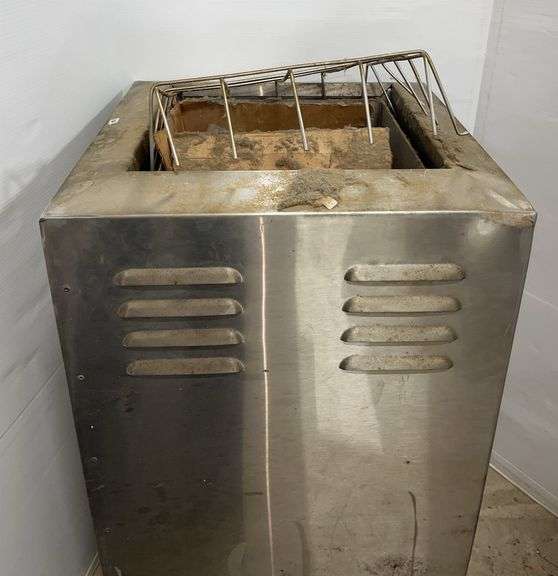 Sauna heater "Metos", Suomi, Finland, 19"W x 19"L x 34"H - Albrecht ...