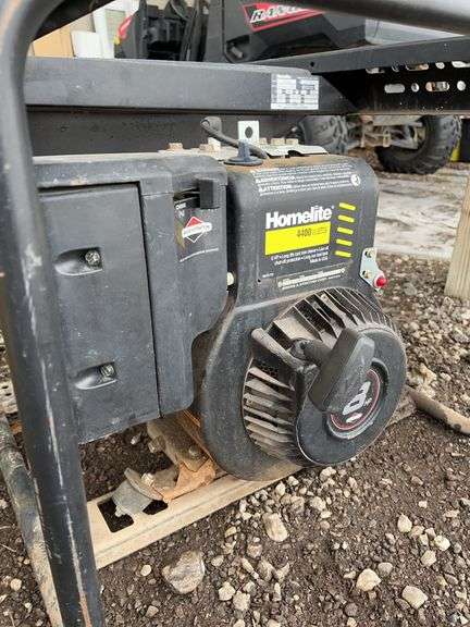 Homelite LR4400 generator, 28"W x 22"D x 19"H, motor seized, as is ...
