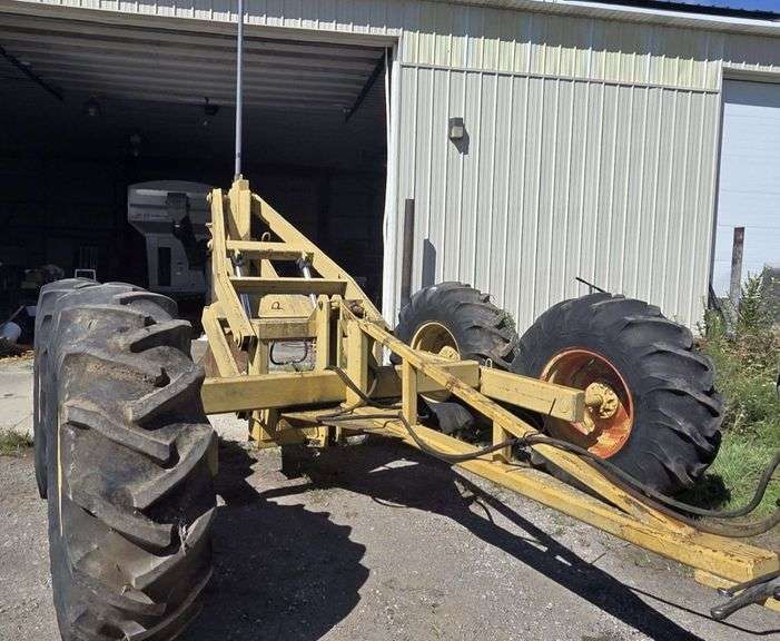 Don Wurdinger Pull-Type Plow, Tandem Axle for Accuracy, 4" Boot, Up to ...