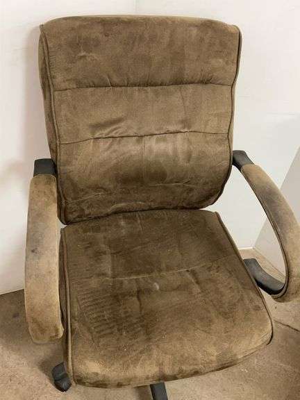 Microfiber Office Chair, Adjustable - Albrecht Auction Service