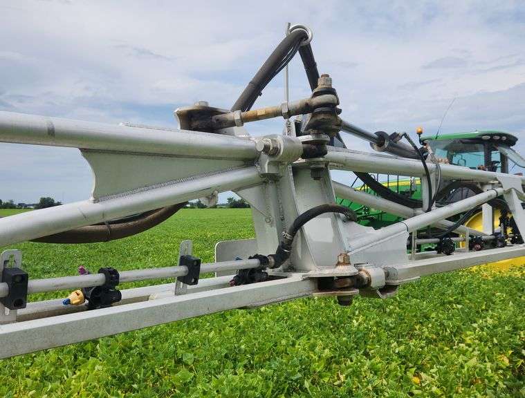 2013 Boyd Booms 120' Aluminum Boom, Includes Bobtail Center Rack and a ...
