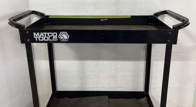 MATCO tools, 38"W x 16"D x 34"H, roll around service cart, good ...