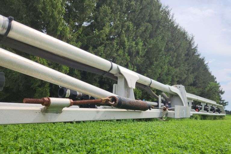 2013 Boyd Booms 120' Aluminum Boom, Includes Bobtail Center Rack and a ...