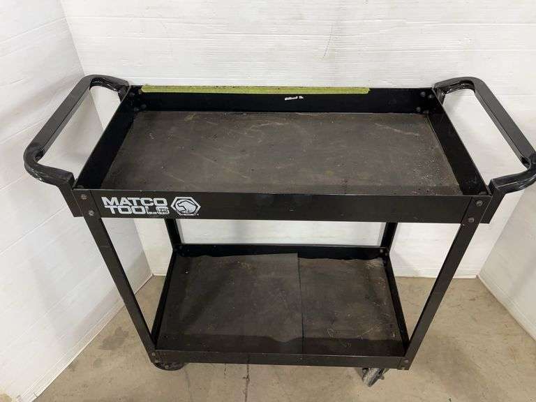 MATCO tools, 38"W x 16"D x 34"H, roll around service cart, good ...