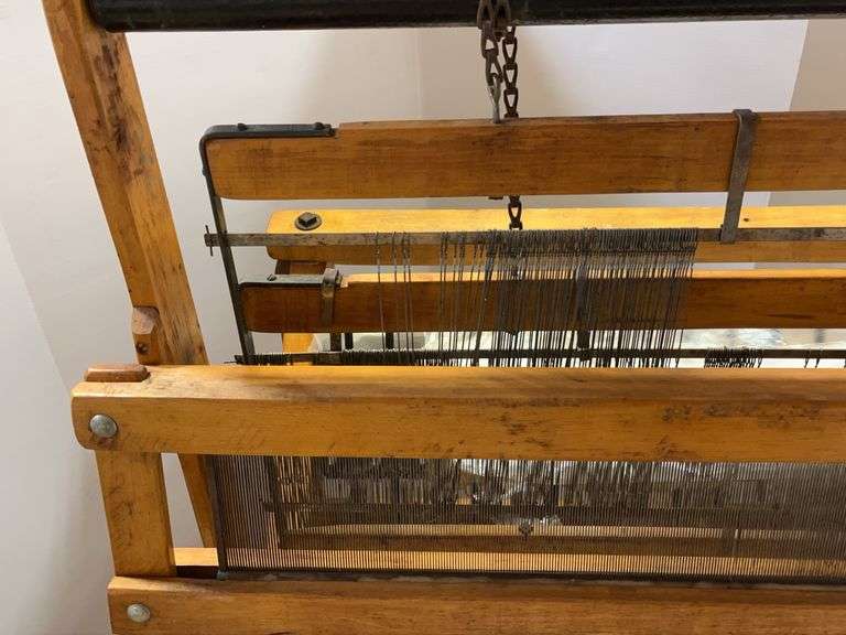 Union loom work no. 36, 44"W x 47 1/2"H, good - Albrecht Auction Service