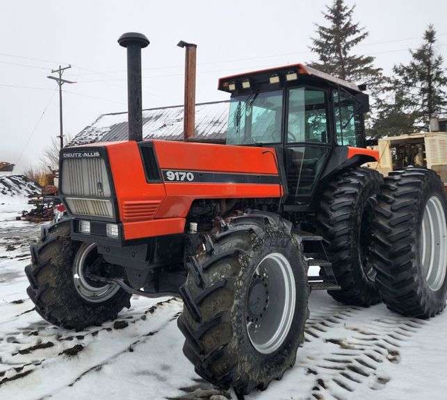 1991 Deutz-Allis 9170 Tractor, FWD, Shows Around 3,000 Hours on Working ...