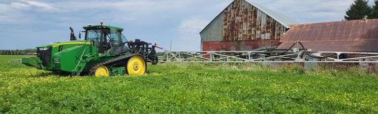 2013 Boyd Booms 120' Aluminum Boom, Includes Bobtail Center Rack and a ...