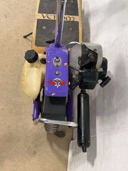 Viza Motors Venom gas powered scooter, 33", Mitsubishi engine, runs ...