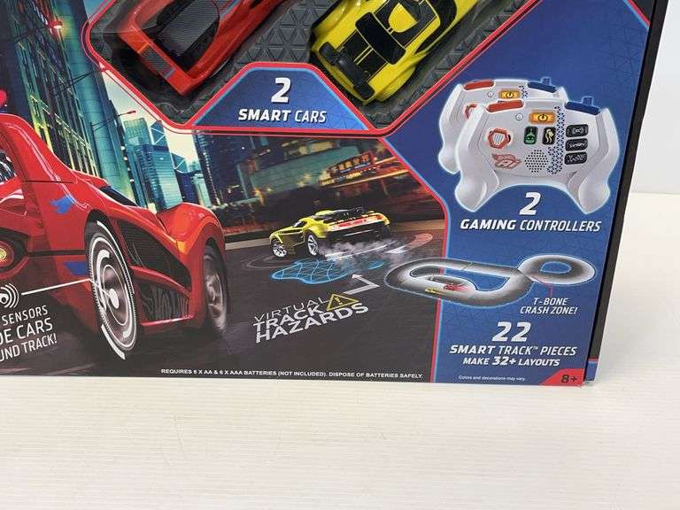 Hot Wheels AI street racing edition set, slotless racing cars, box- 24 ...