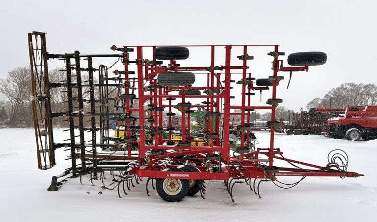 Kongskilde 30' S-Tine Field Cultivator with Levelers and Rear Hitch ...