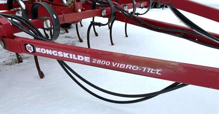 Kongskilde 30' S-Tine Field Cultivator with Levelers and Rear Hitch ...