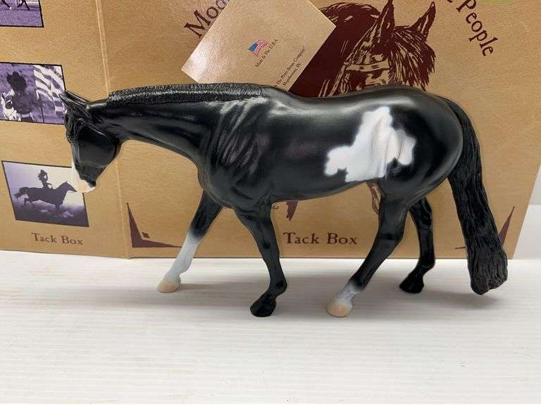 1998 Special Run Peter Stone "Ima Classic Stone" Black Tobiano Western ...