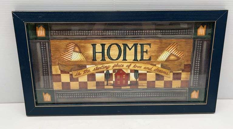 Framed Home Wall Decor - Albrecht Auction Service
