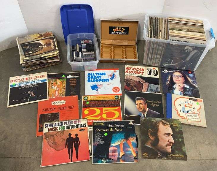 Records and Cassette Tapes - Albrecht Auction Service