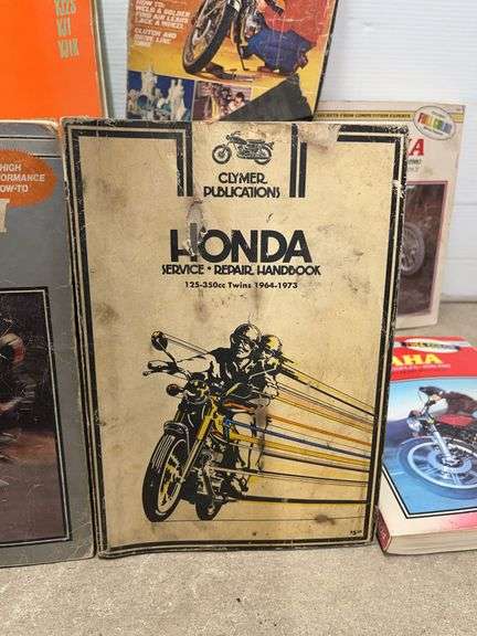 (13) Motorcycle and Quad Repair Manuals and Parts Lists: Honda, Harley ...