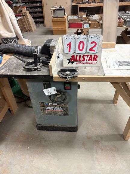 Delta HD Wood Shaper - AllStar Auction Co
