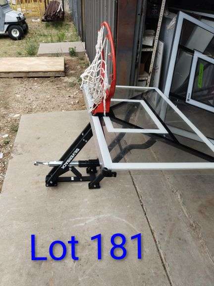 Silverback basketball goal with backboard and net/ model number B80403 ...