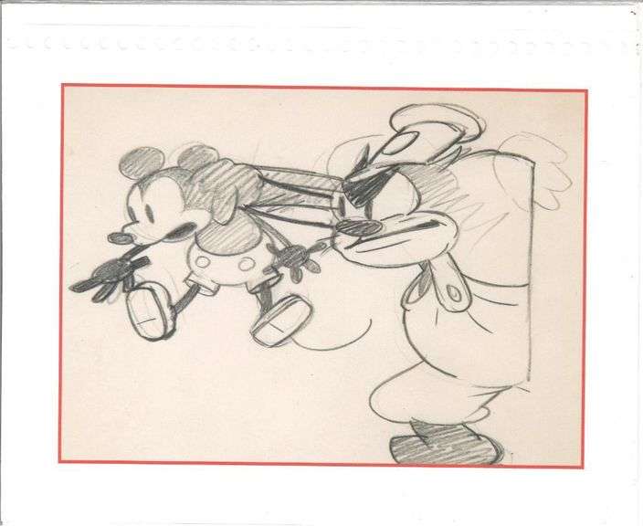 'Walt Disney'- Animation Legacy- ' Mickey Mouse' The Art Of Animation ...