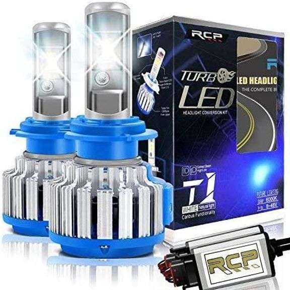 Open Box - Rcp H7 Led Headlight Bulbs Conversion Kits With Canbus, 70W ...