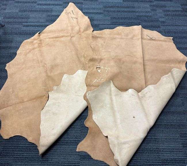 Two Vintage Deer Hides - Auction Ohio