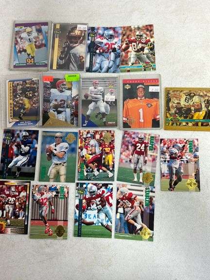 18 College Cards - Auction Ohio