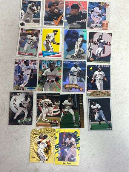 18 Berry Bonds Cards - Auction Ohio