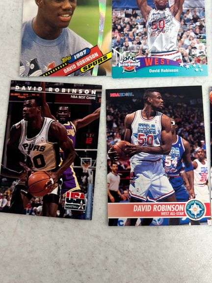 14 David Robinson Cards - Auction Ohio