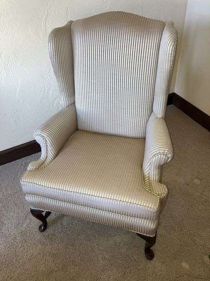 Wing Back Chair - Auction Ohio