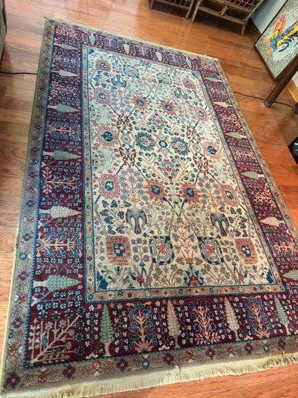 Absolutely stunning area rug - Auction Ohio
