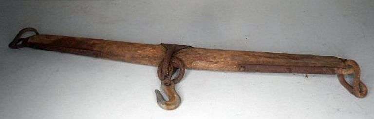 Antique Wood Horse Single Tree - Auction Ohio