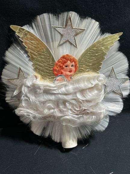 Vintage Angel Tree Topper - Auction Ohio