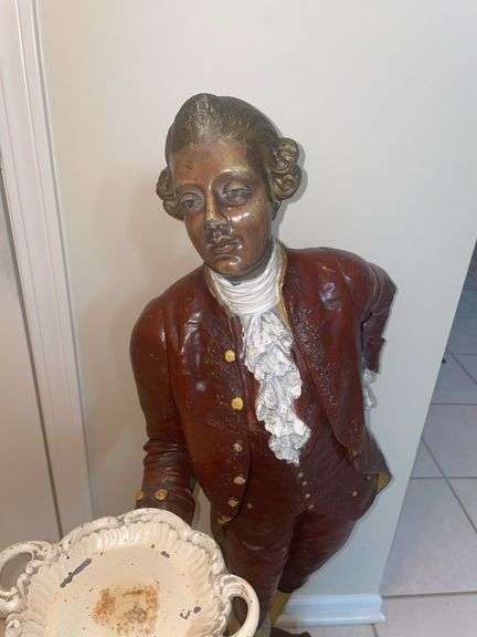 Italian Rococo Metal Statue - Auction Ohio
