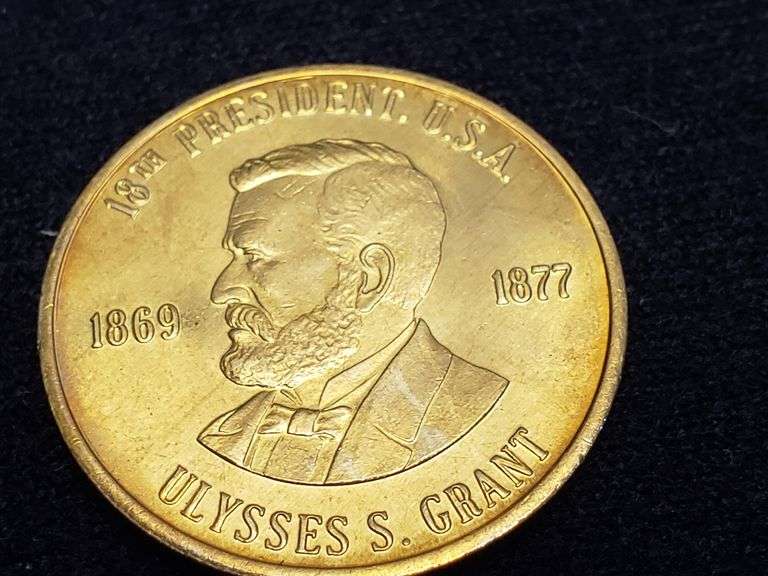 18th President U.S.A. Ulysses S. Grant - Auction Ohio