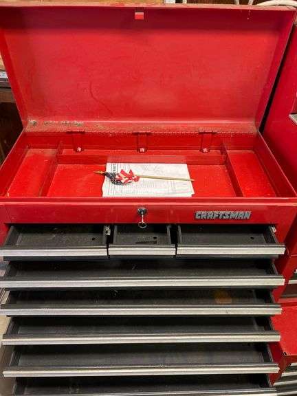 Craftsman Red Toolbox - Auction Ohio