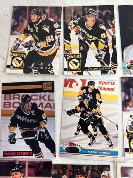11 Pittsburgh Penguins Cards - Auction Ohio