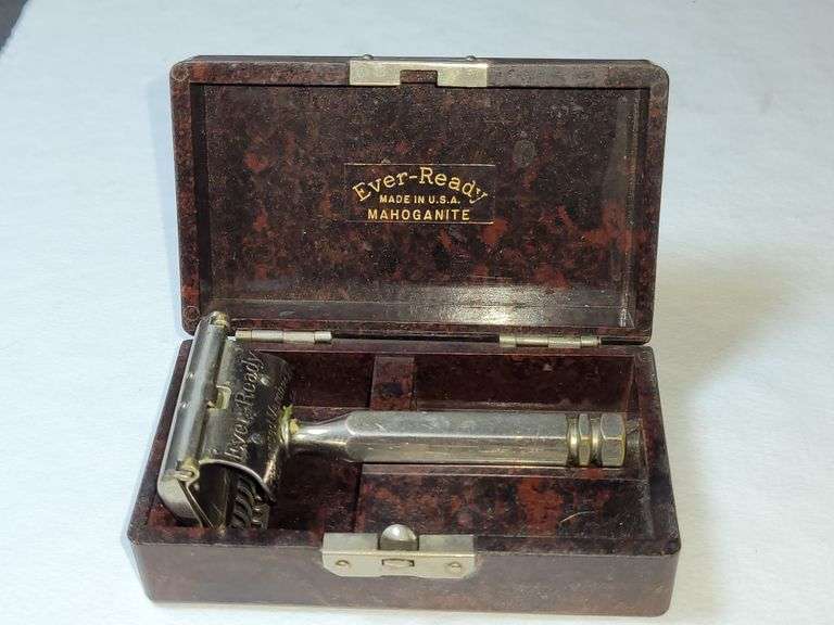 Another Super Find: Ever Ready Shaver with Mahoganite Box to store it ...