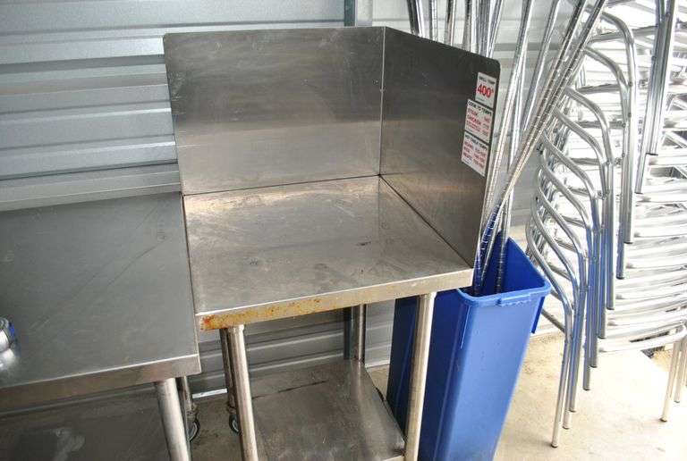 Corner Prep Table - Auction Ohio