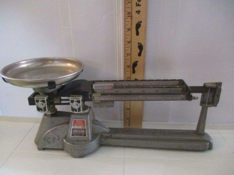 Triple Beam Balance Ohaus Scale - Auction Ohio