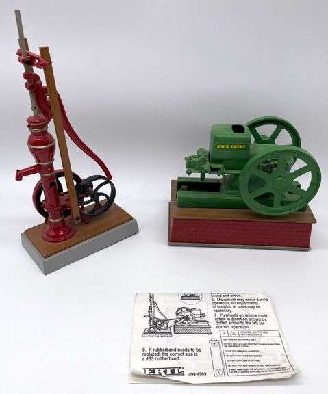 Ertl Pump Jack & Battery Operated Engine - Auction Ohio