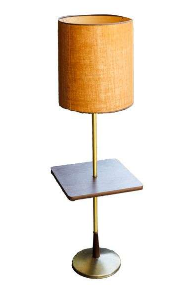 Vintage Lamp Table- Neat! - Auction Ohio